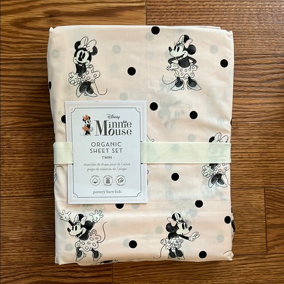 Disney | Bedding | Pottery Barn Kids Disney Minnie Mouse Organic Sheet ...